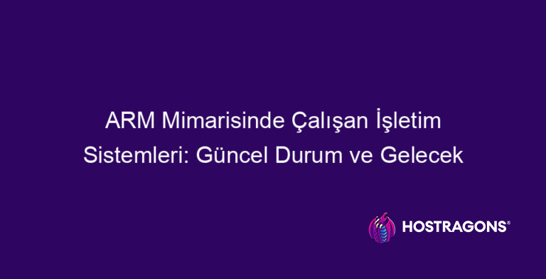 Sistemas operativos con arquitectura ARM: estado actual y futuro - Hostragons®