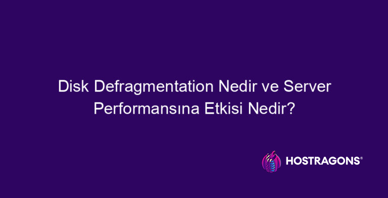 What is Disk Defragmentation and How Does It Affect Server Performance ...