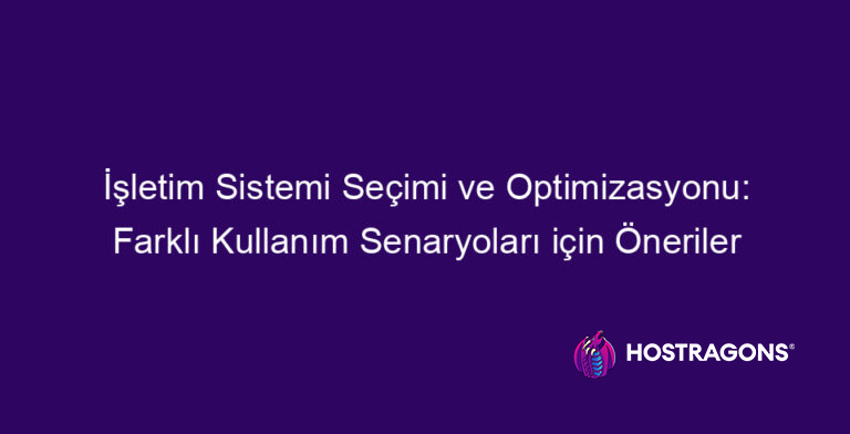 Operating System Selection and Optimization: Recommendations for ...