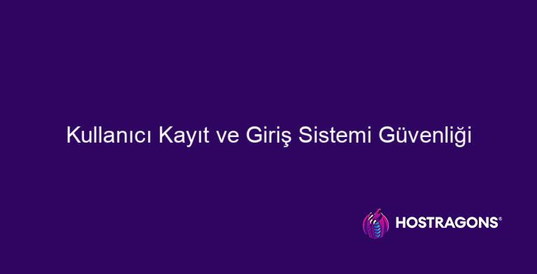 User Registration and Login System Security - Hostragons®