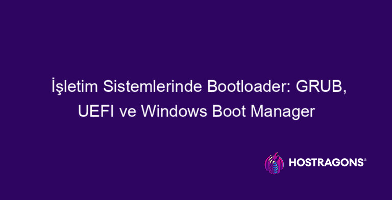 Bootloader in Betriebssystemen: GRUB, UEFI und Windows Boot Manager - Hostragons®