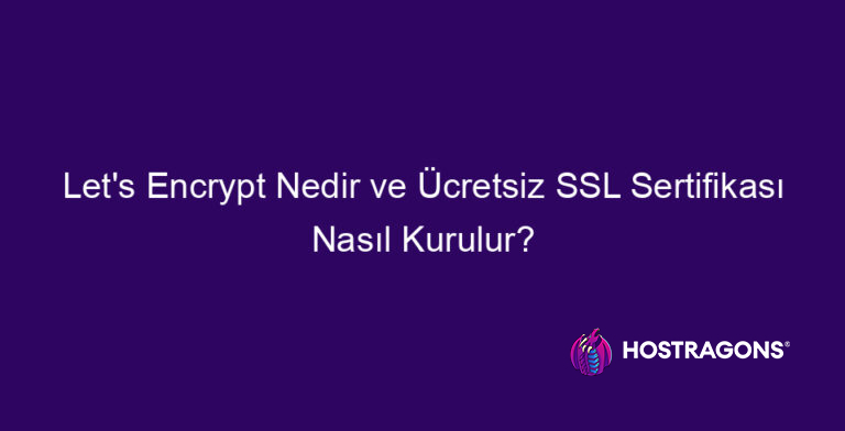 O que é Let's Encrypt e como configurar um certificado SSL gratuito? -Hostragons®
