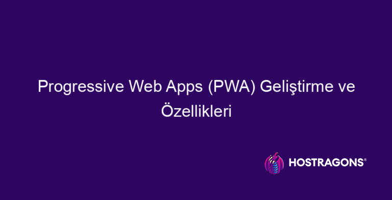 渐进式 Web 应用程序 (PWA) 开发和功能 - Hostragons®