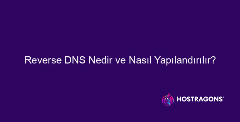 What is Reverse DNS and How to Configure It? - Hostragons®