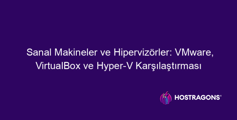 仮想マシンとハイパーバイザー：VMware、VirtualBox、Hyper-Vの比較 - Hostragons®